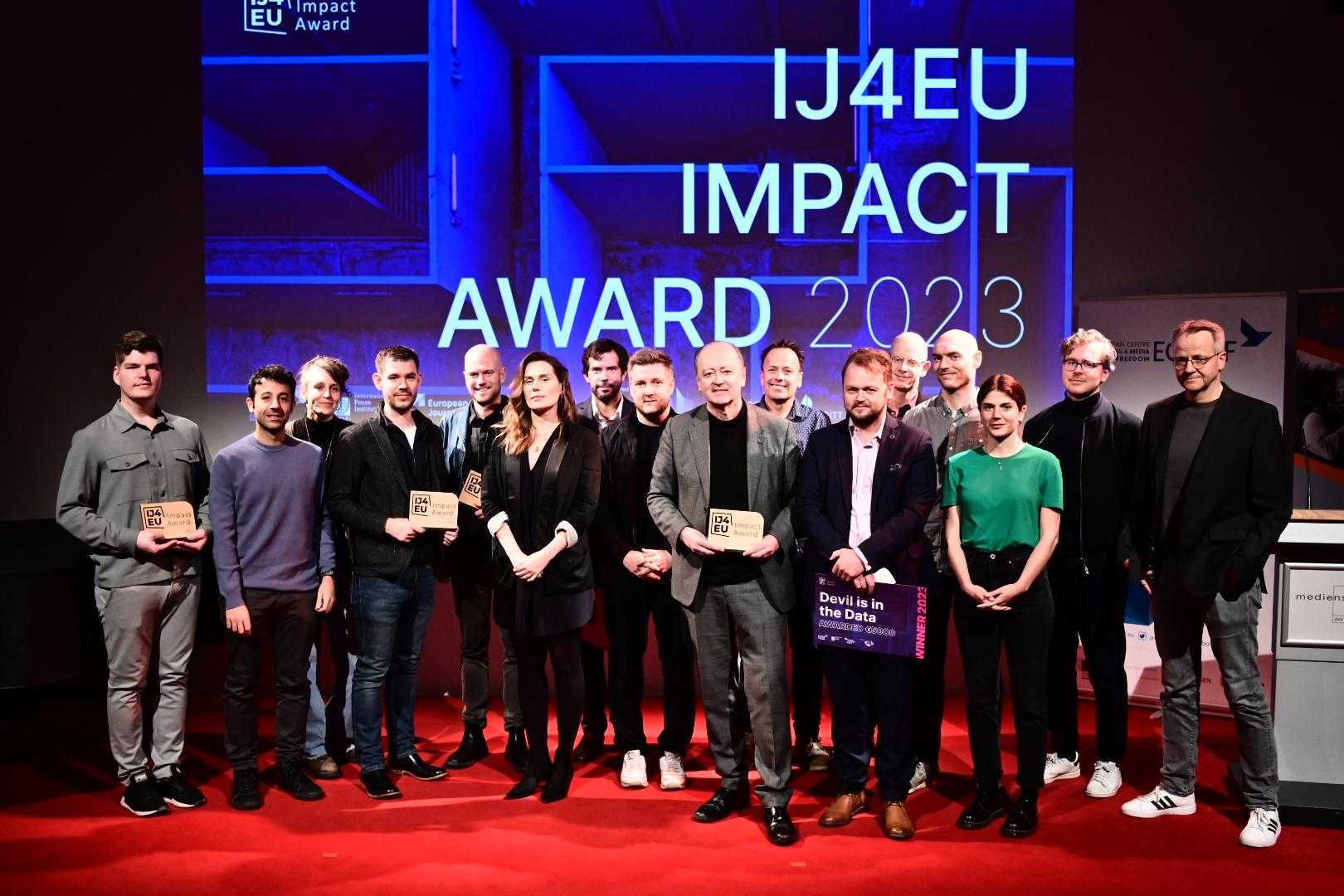 Announcing the winners of the 2023 IJ4EU Impact Award – UNCOVERED 25